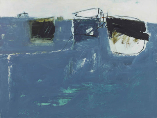 'Man with Barge Pole' by contemporary artist David Ralph Simpson ...