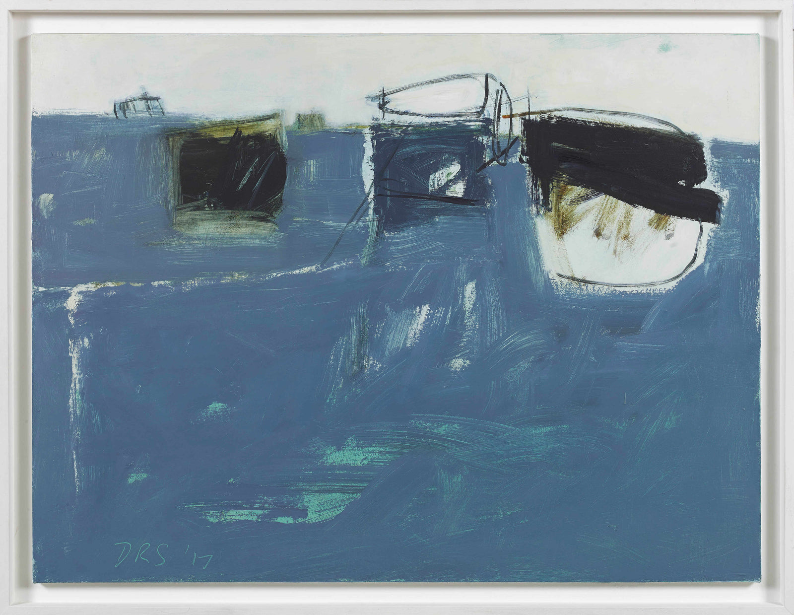 David Ralph Simpson Contemporary British abstract art 'St Malo ...