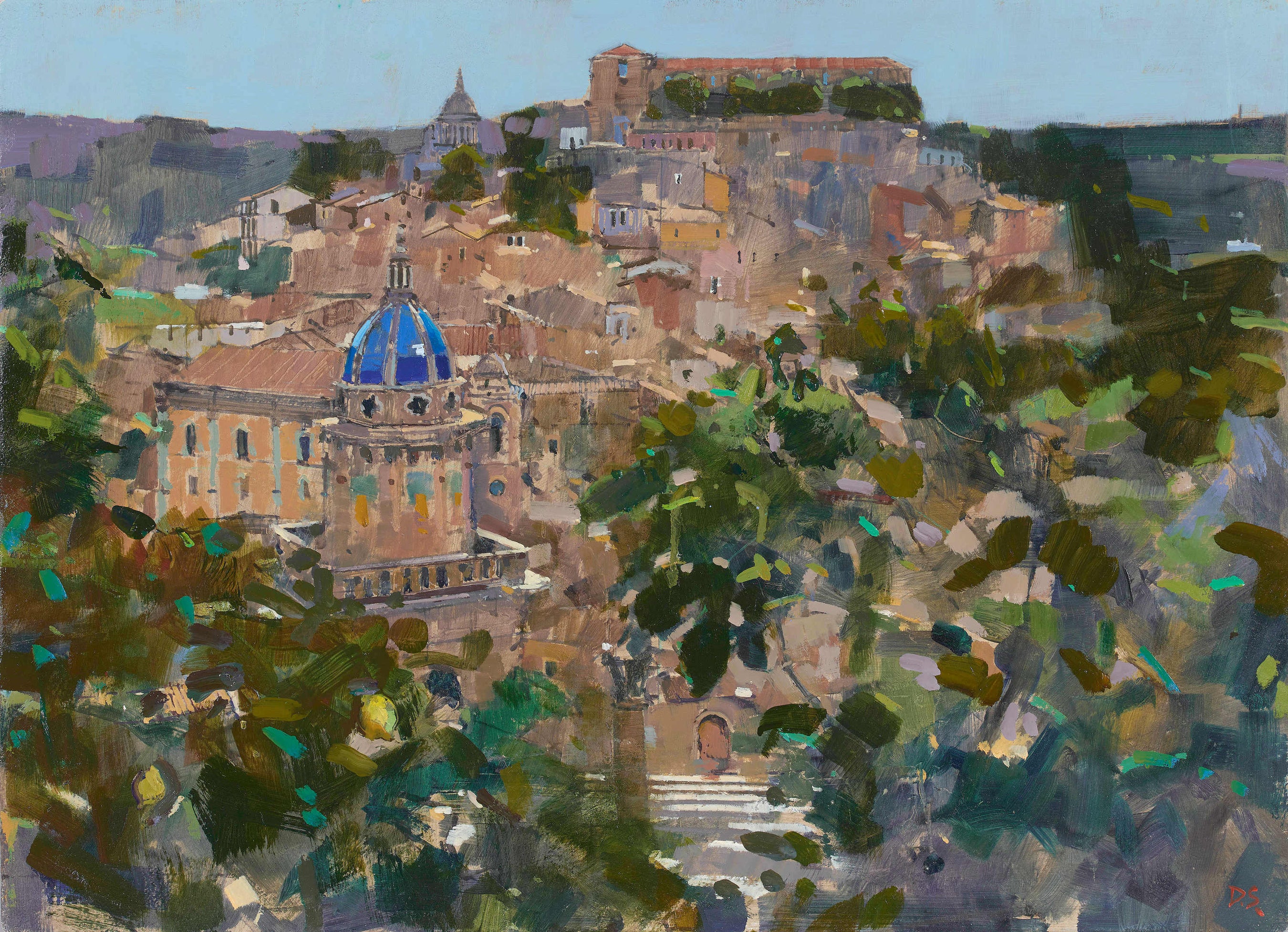 David Sawyer (born 1961) Traditional British Landscape Artist – Panter ...