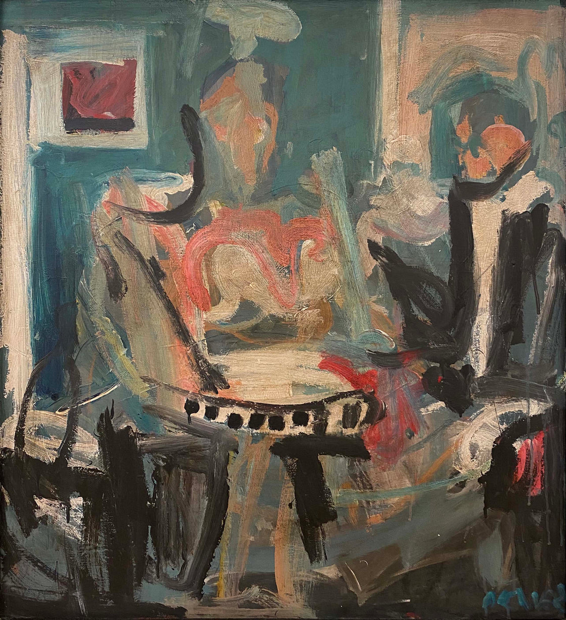 Contemporary British Artist Denver Sorrell 'The Last Table' – Panter ...