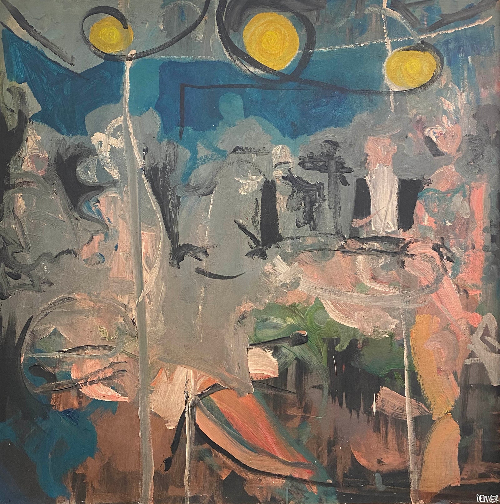 Contemporary British Artist Denver Sorrell 'The Party' – Panter and Hall