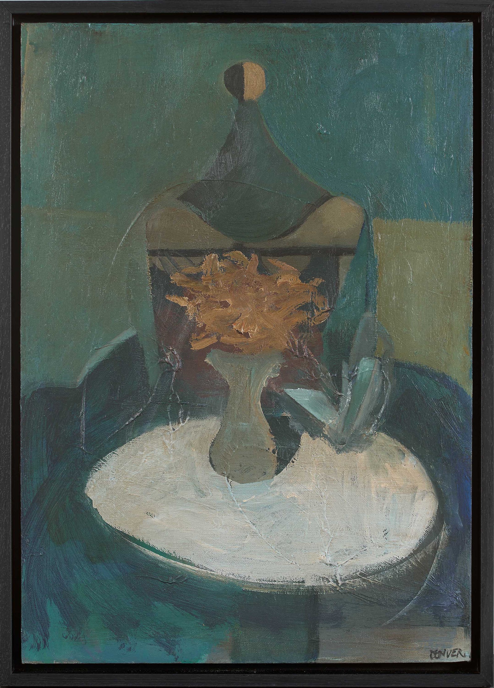 Contemporary British Artist Denver Sorrell 'Seated Figure Reading ...