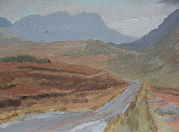 Luke Dillon-Mahon Twentieth Century Irish Artist 'Wet Road, Connemara ...