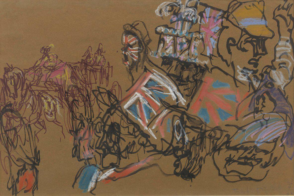 Feliks Topolski RA (1907-1989) Polish Emigre Artist & War Artist ...