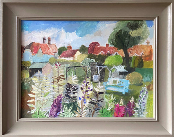 Helen Riches Contemporary British Artist Coastal Allotment – Panter and ...