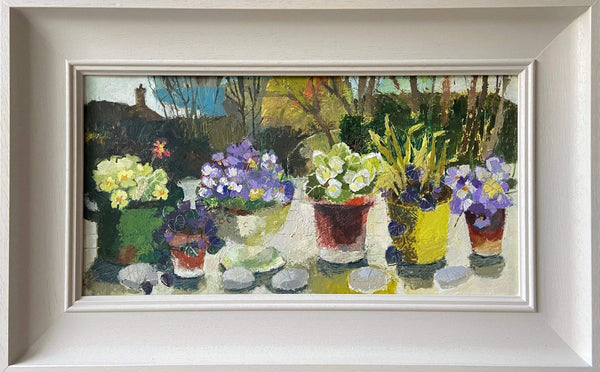 Helen Riches Contemporary British Artist Lockdown Garden – Panter and Hall