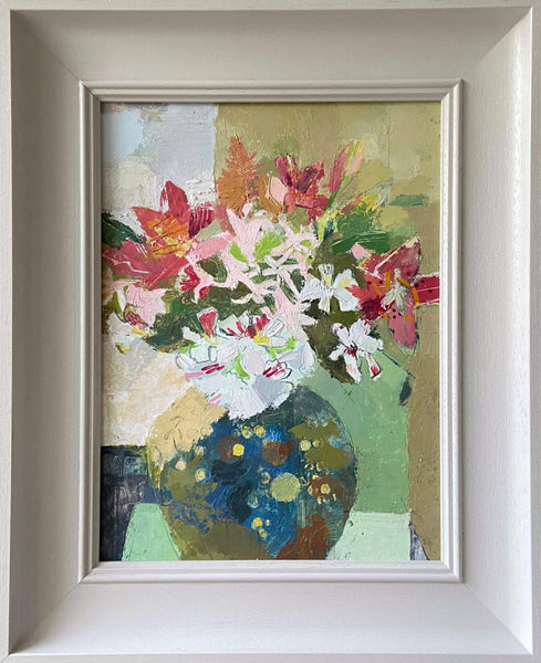 Helen Riches Contemporary British Artist Nerines & Lilies – Panter and Hall