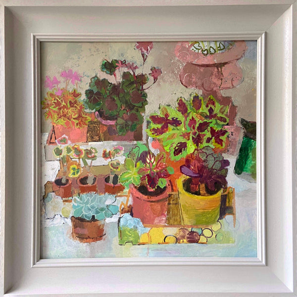 Helen Riches Contemporary British Artist Pink Urn – Panter and Hall