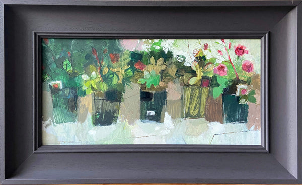 Helen Riches Contemporary British Artist Roses, Waiting – Panter and Hall