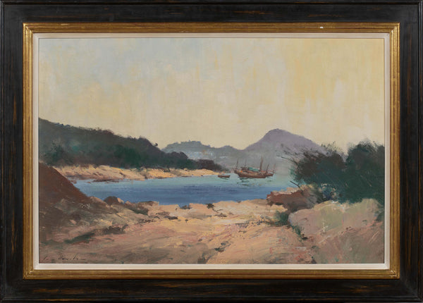 'Junks in Stanley Bay, Hong Kong' by Ian Houston – Panter and Hall