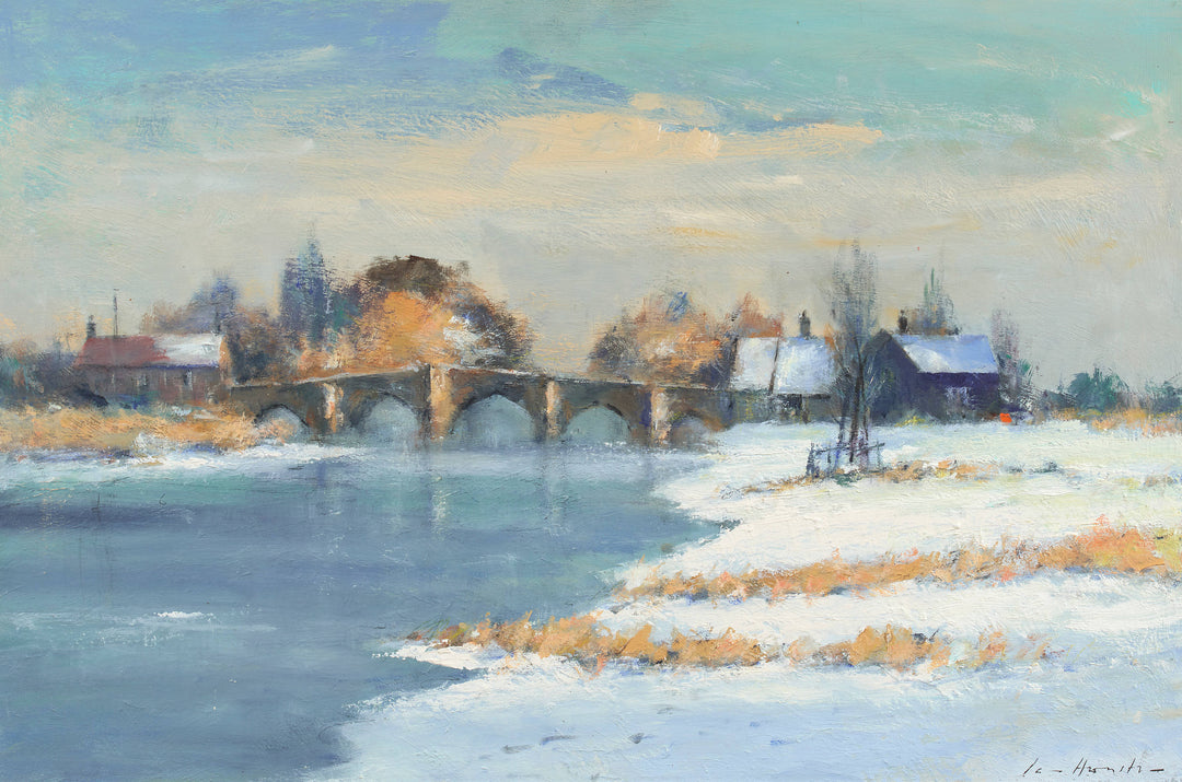 Ian Houston (born 1934) British Impressionist Landscape Painter ...