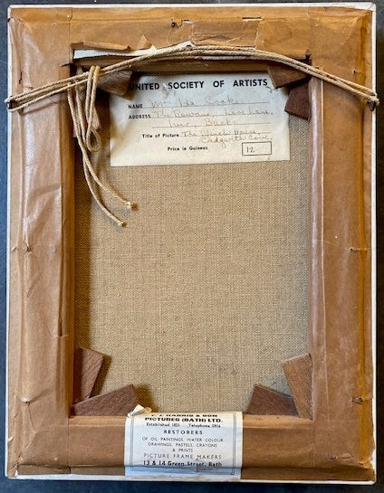 New Zealand artist Ida Cooke 'The Winch House, Cadgwith Cove, 1967 ...