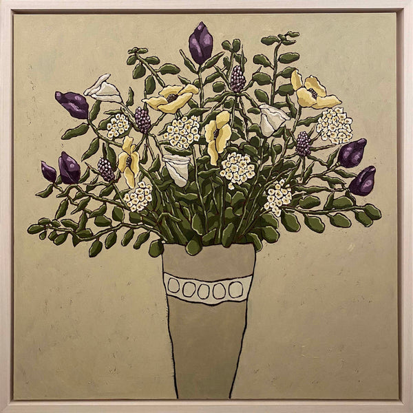 Jane Hooper contemporary still life painter 'Garden Time' – Panter and Hall