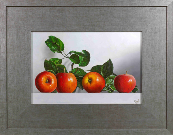 Johan de Fre Contemporary Dutch Realist Still Life: The Old Appletree ...