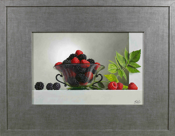 Johan de Fre Contemporary Dutch Realist Still Life: Summer Delight ...