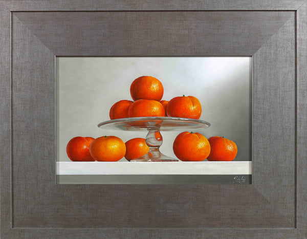 Johan de Fre Contemporary Dutch Realist Still Life: Sweet Clementines ...