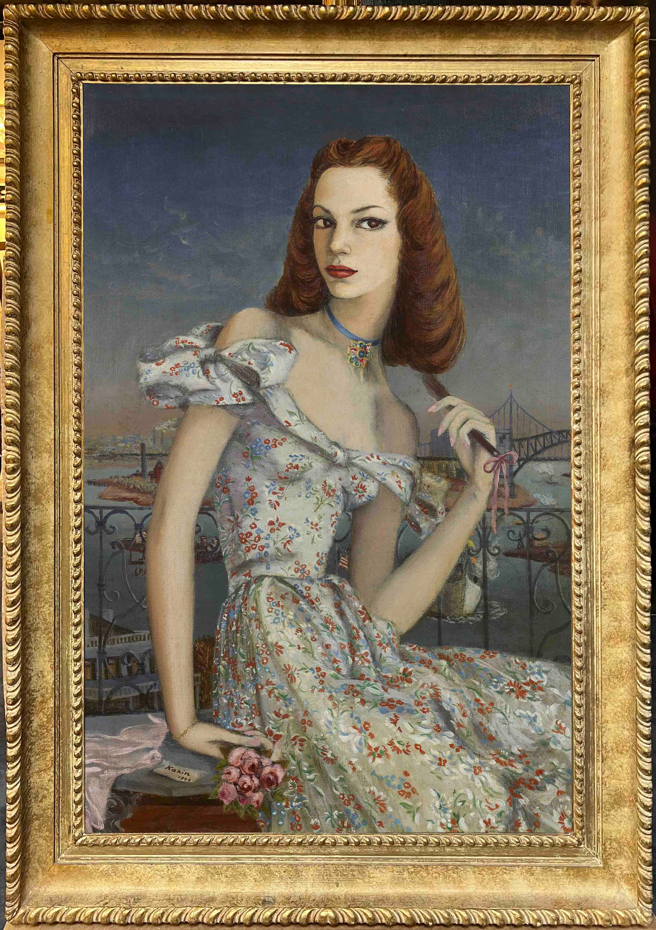 Portrait of a New York Debutante - Lucille B Harris 1944 – Panter and Hall