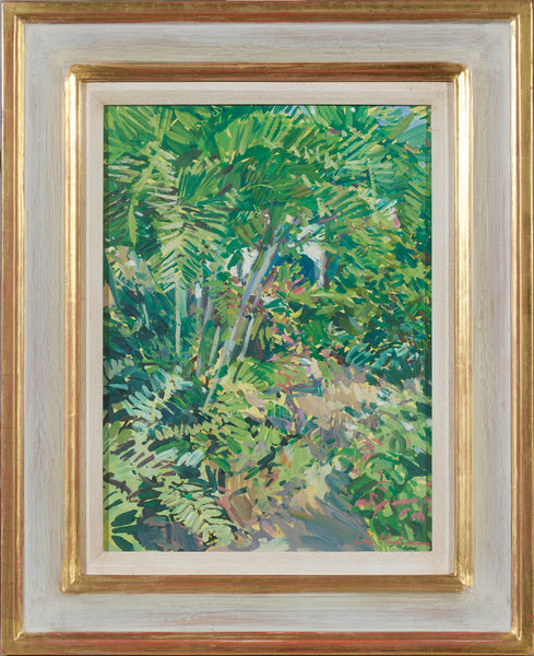 Luke Martineau Contemporary artist 'An Island Garden II' – Panter and Hall
