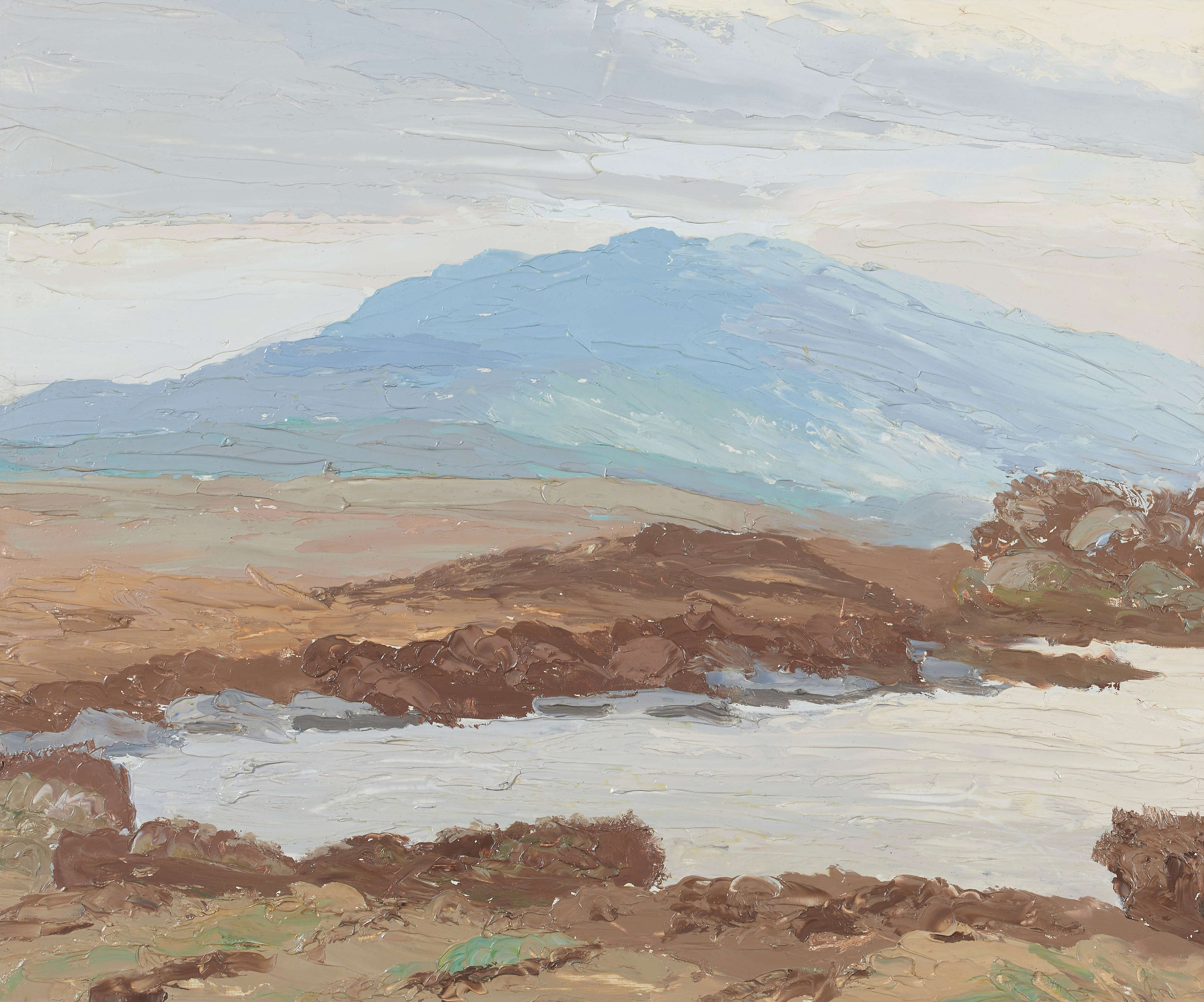 Luke Dillon-Mahon Twentieth Century Irish Artist 'Untitled Landscape ...