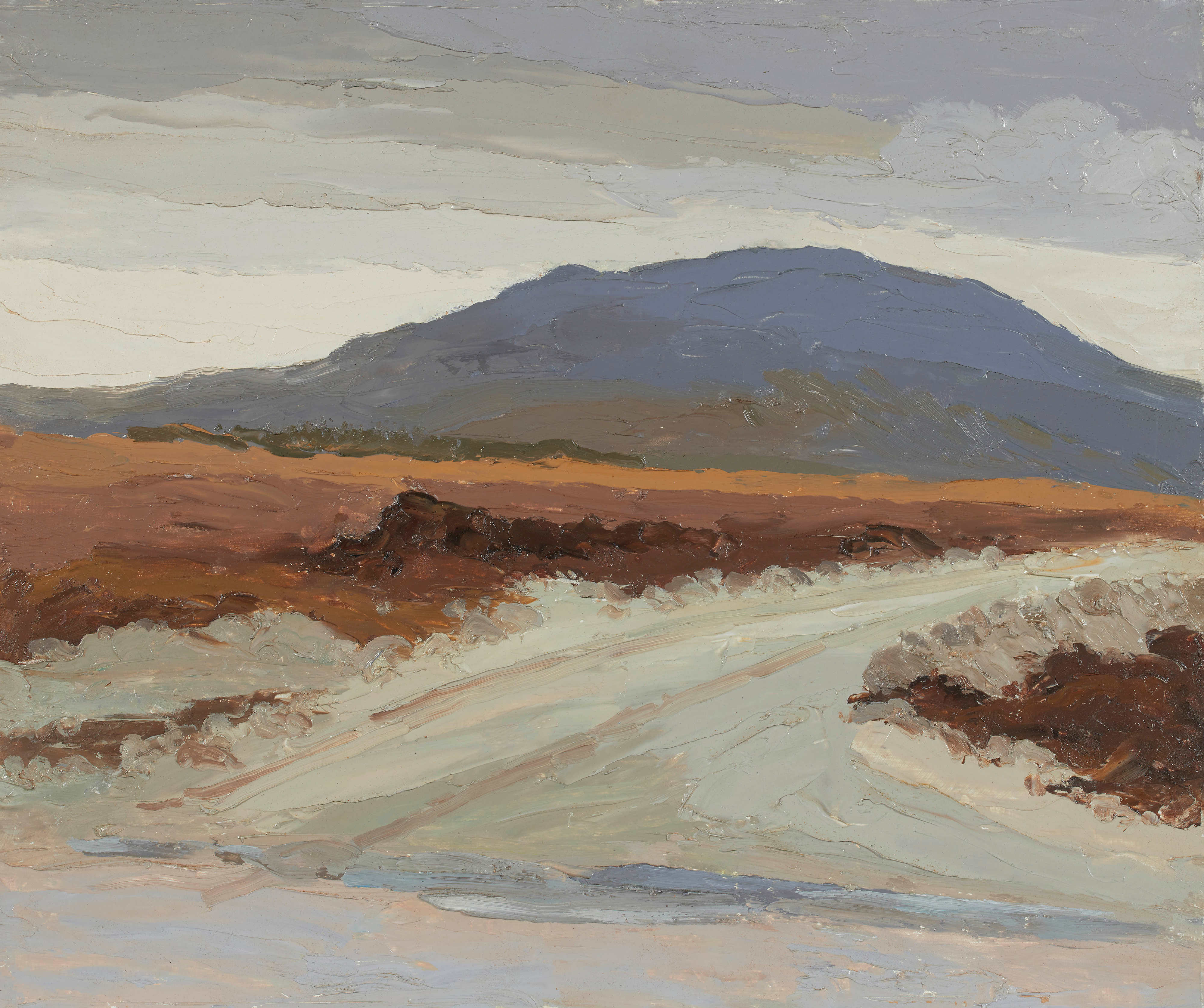 Luke Dillon-Mahon Twentieth Century Irish Artist 'Maam Cross Railway ...