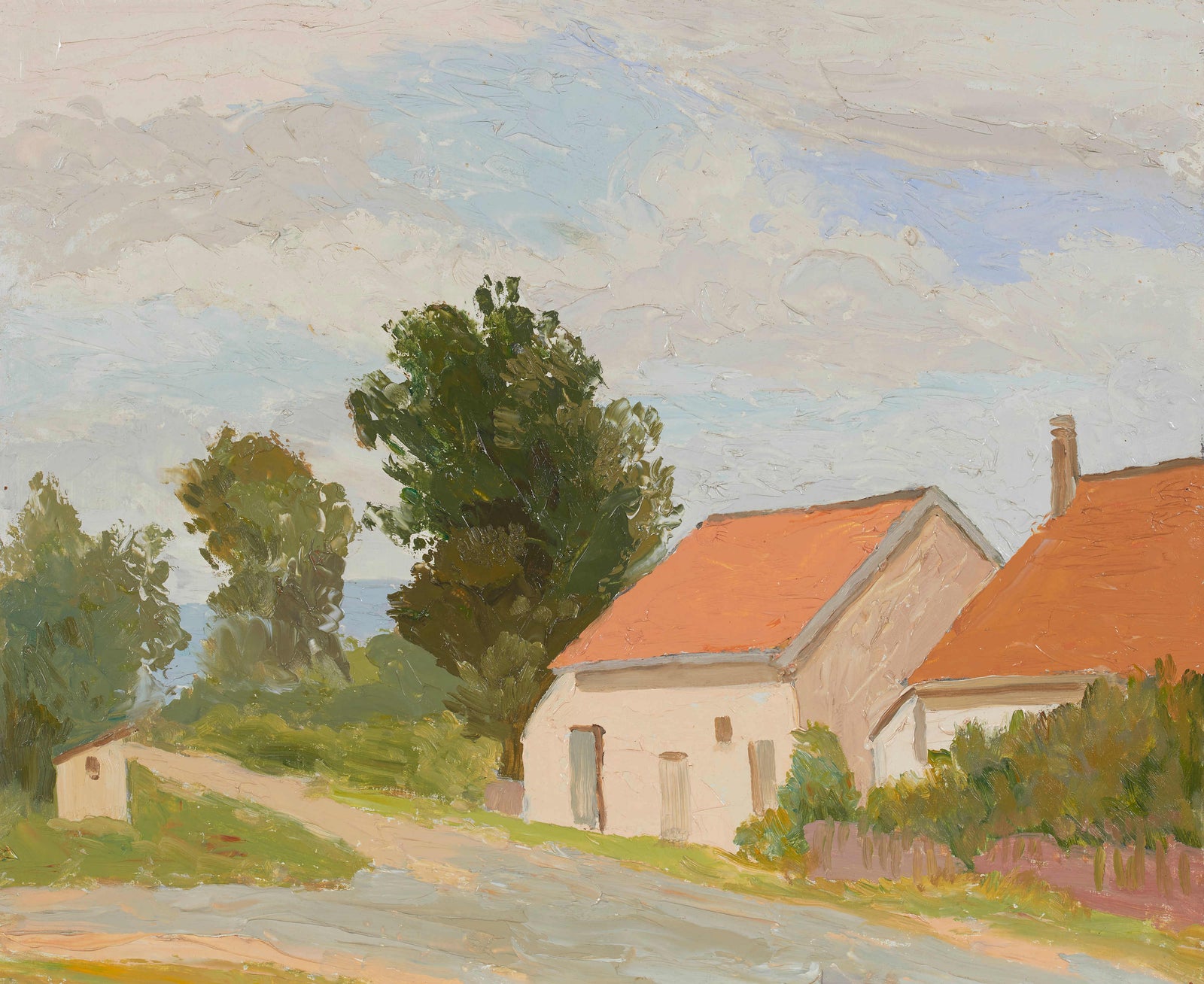Luke Dillon-Mahon Twentieth Century Irish Art 'St. Forgeot, Burgundy ...