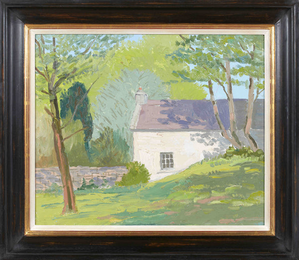 Luke Dillon-Mahon Twentieth Century Irish Artist 'The Yard at Ross ...