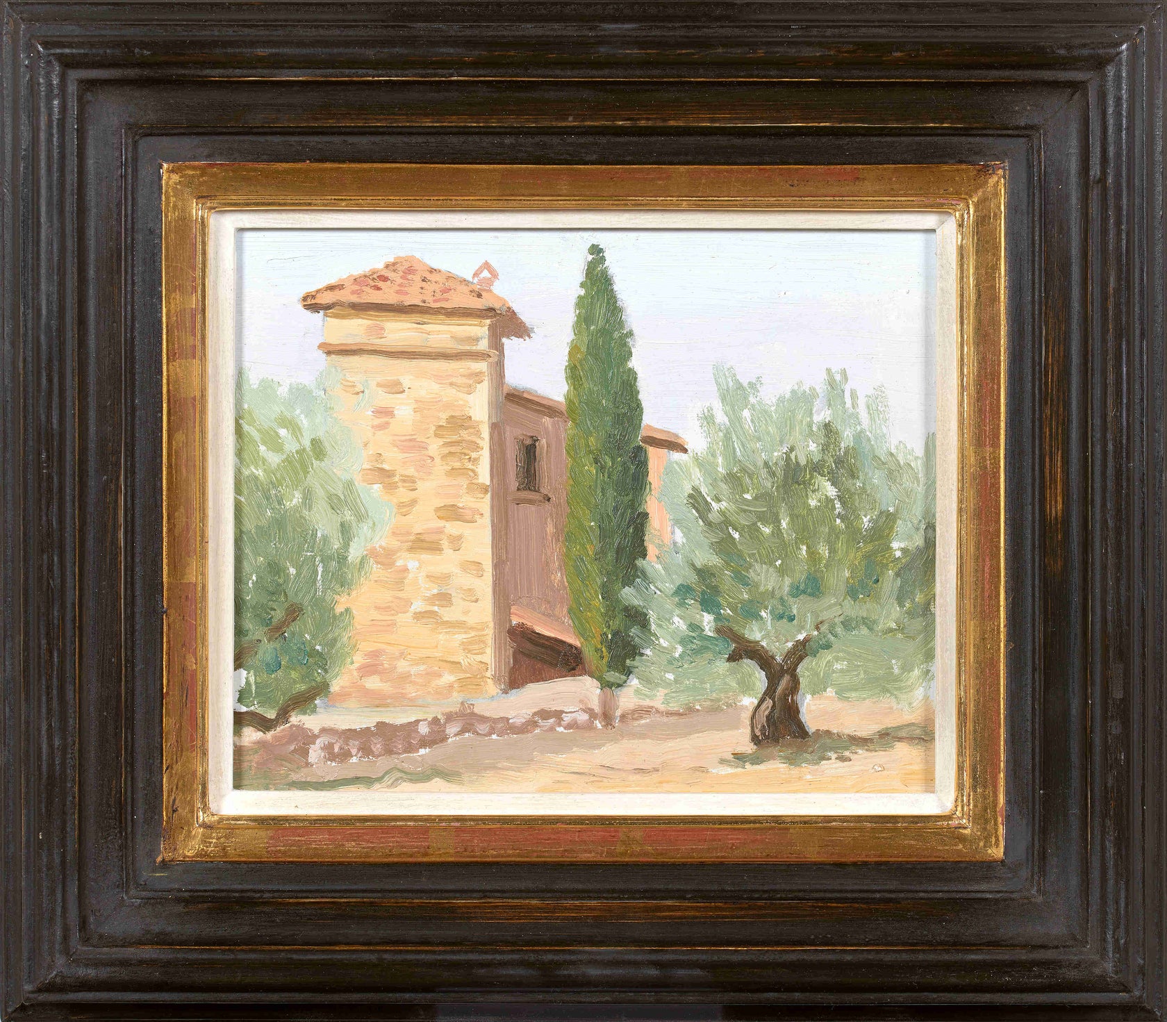 Luke Dillon-Mahon Twentieth Century Irish Artist 'Villa, Provence ...
