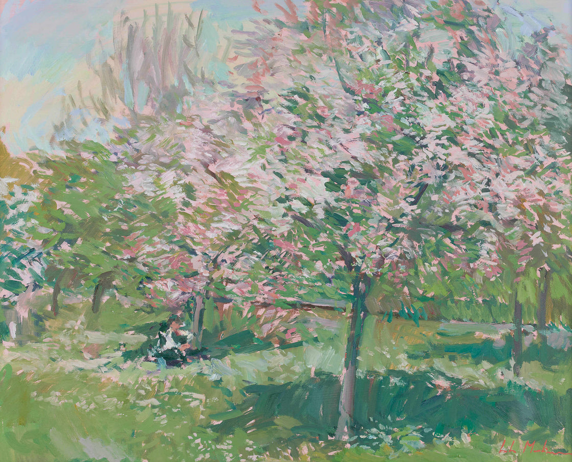 Luke Martineau Comtemporary British Impressionist Artist 'Spring ...