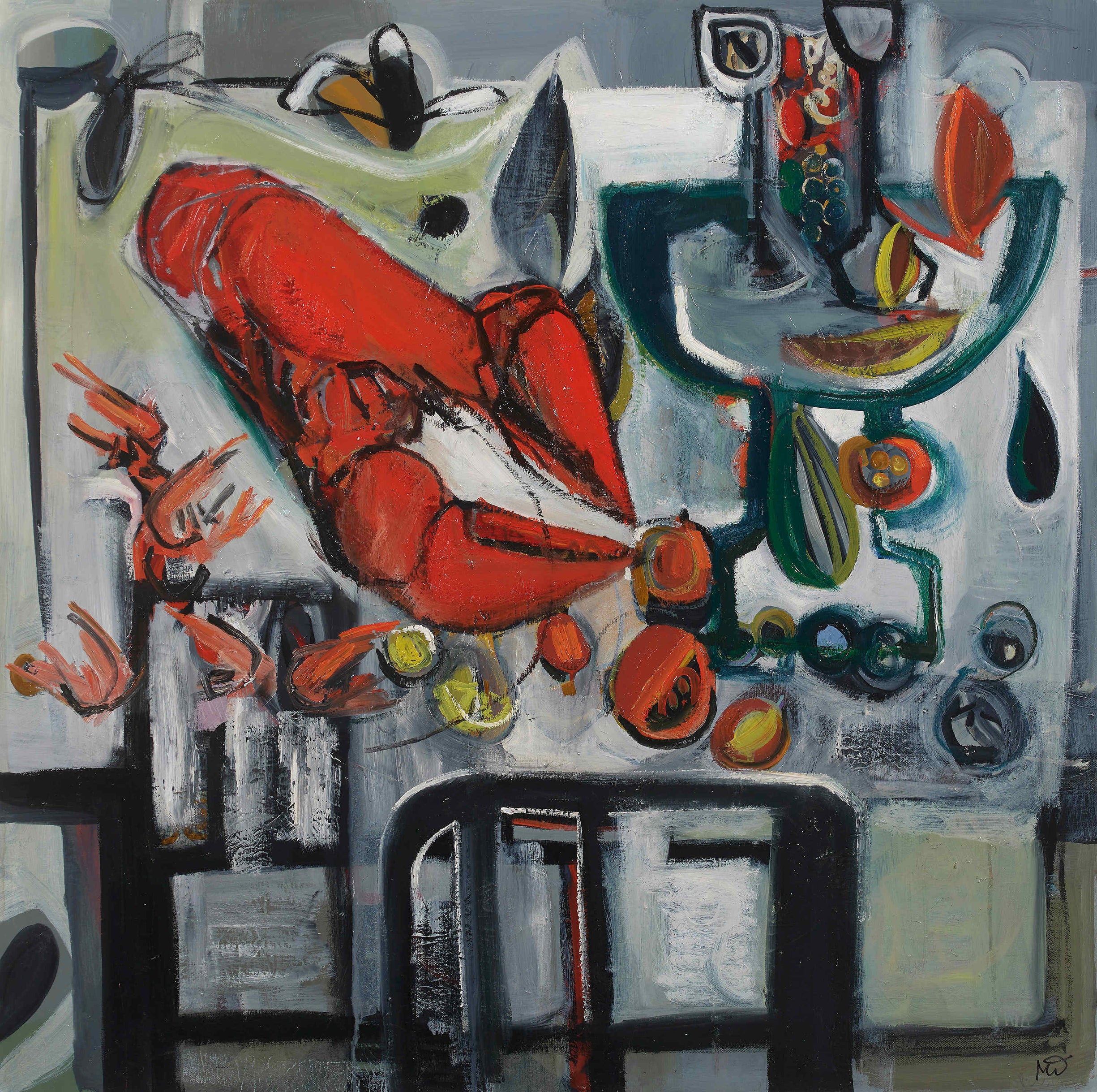 Marissa Weatherhead (born 1962) Contemporary British Artist – Panter ...