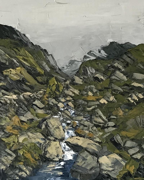 Martin Llewellyn Contemporary Welsh Artist Llanberis Pass Welsh Art ...