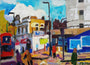 Mungo Powney contemporary British artist 'The Broadway' – Panter and Hall