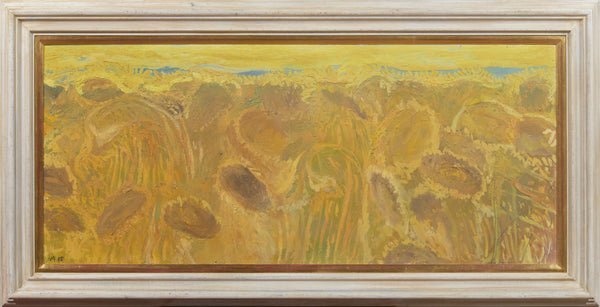 Norman Adams RA (1927-2005) British artist 'Sunflowers' – Panter and Hall