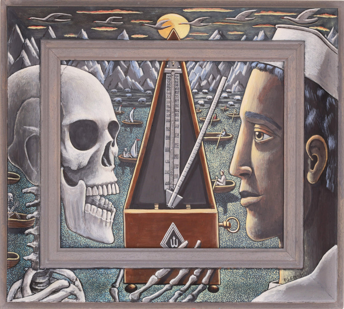 PJ Crook contemporary British Artist 'Metronome (Marking Time ...