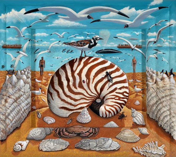 PJ Crook MBE RWA FRSA Contemporary artist 'Nautilus' – Panter and Hall