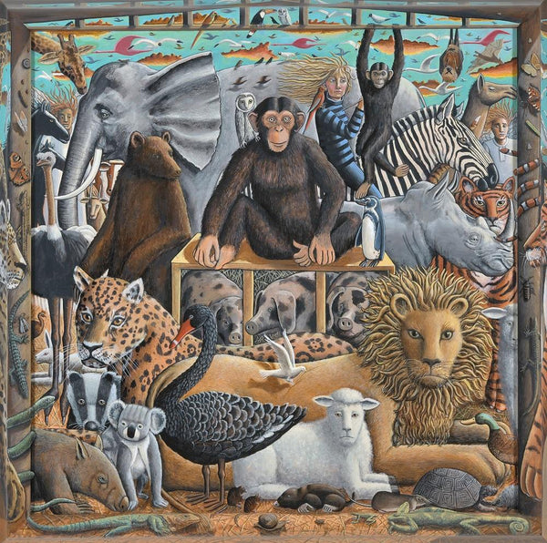 PJ Crook MBE RWA FRSA Contemporary artist 'Preserving the Species ...