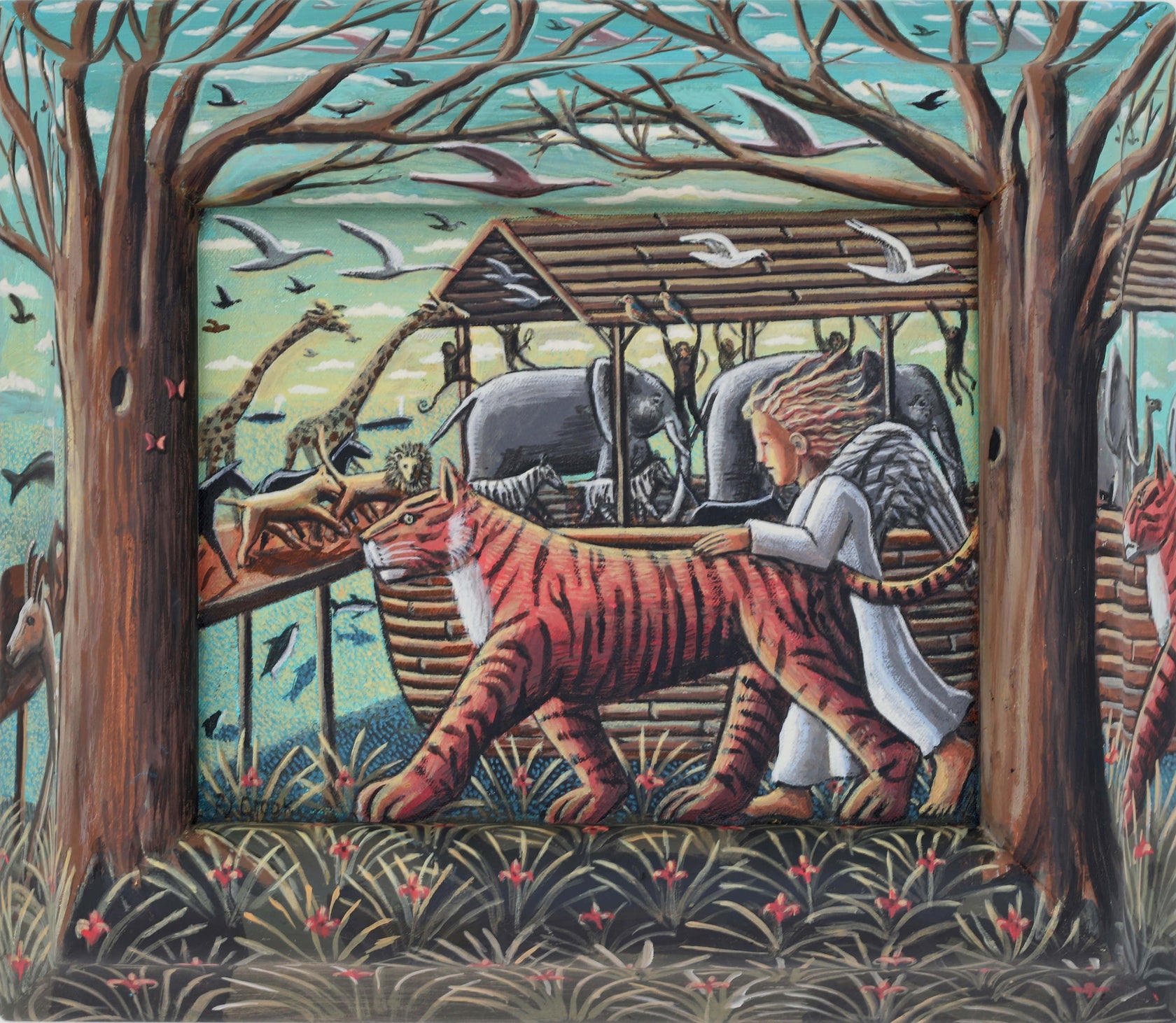 PJ Crook contemporary British Artist 'The Ark & The Angel' – Panter and ...