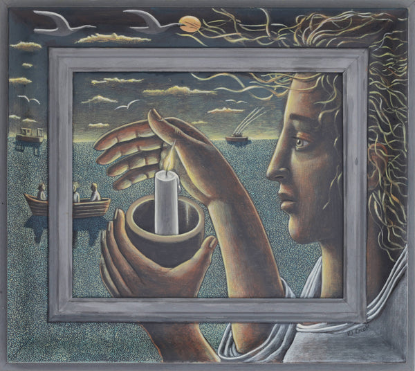 PJ Crook contemporary British Artist 'The Candle' – Panter and Hall