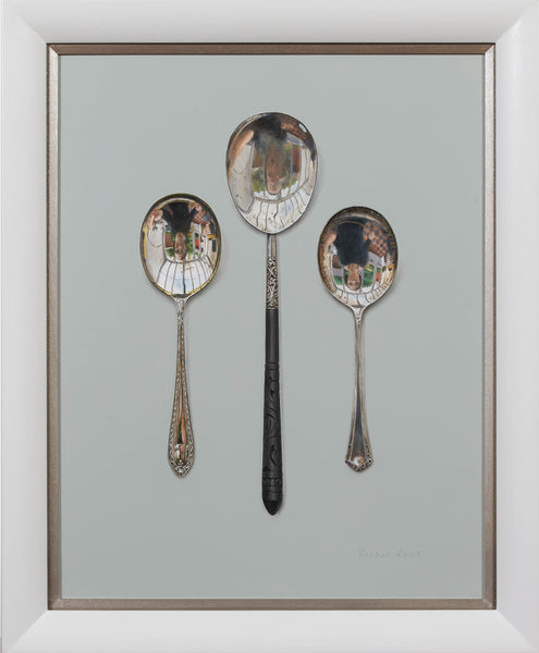Rachel Ross still life 'Three Rounded Spoons' – Panter and Hall