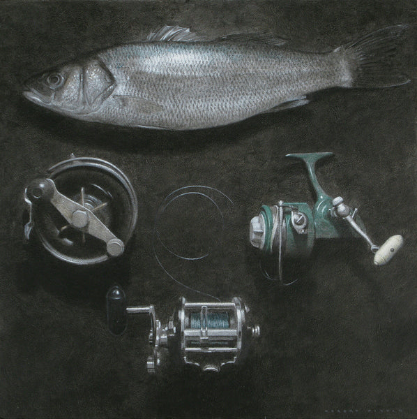 Bass with Fishing Reels by Rob Pittam – Panter and Hall
