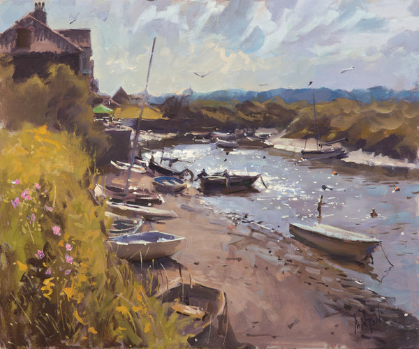 Rob Pointon ROI British Plein Air Art 'Burnham Overy Staithe' – Panter ...