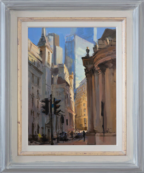 Rob Pointon ROI British Plein Air Artist 'Lothbury, City of London ...