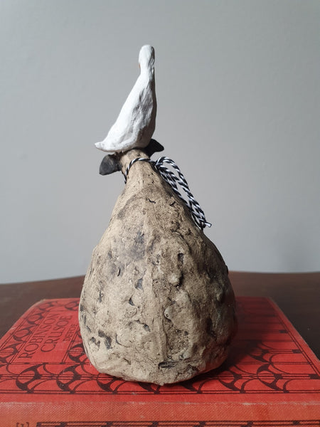 Sam Toft ceramic dog sculpture '#10 Doris with Horace Duck I' – Panter ...