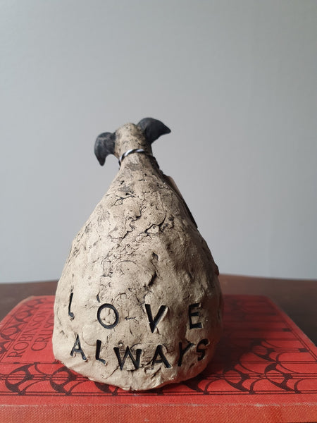 Sam Toft ceramic dog sculpture '#3 Thoughtful Doris' – Panter and Hall