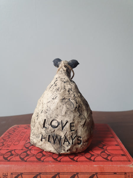 Sam Toft ceramic dog sculpture '#56 Did someone say Walkies Doris ...