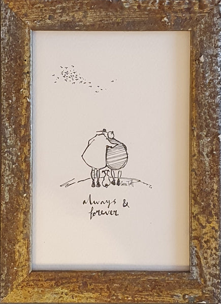 Sam Toft original pen & ink drawing 'Always and Forever' – Panter and Hall