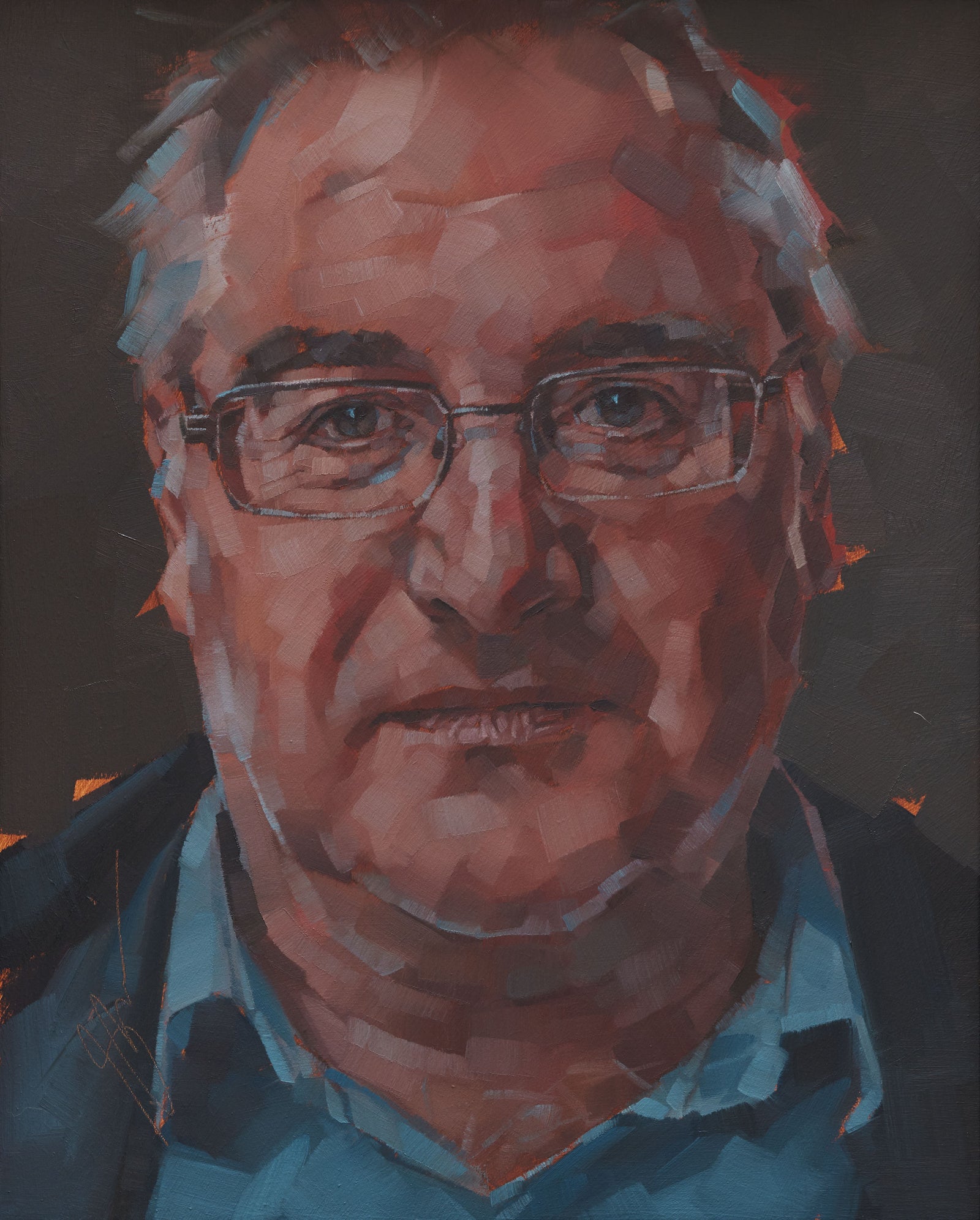 Simon Davis RP British Contemporary Figurative Artist 'Chris Riddell ...