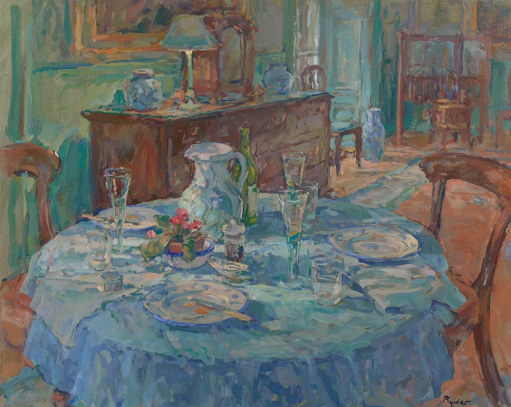 Susan Ryder Contemporary British painter of landscapes and interiors ...