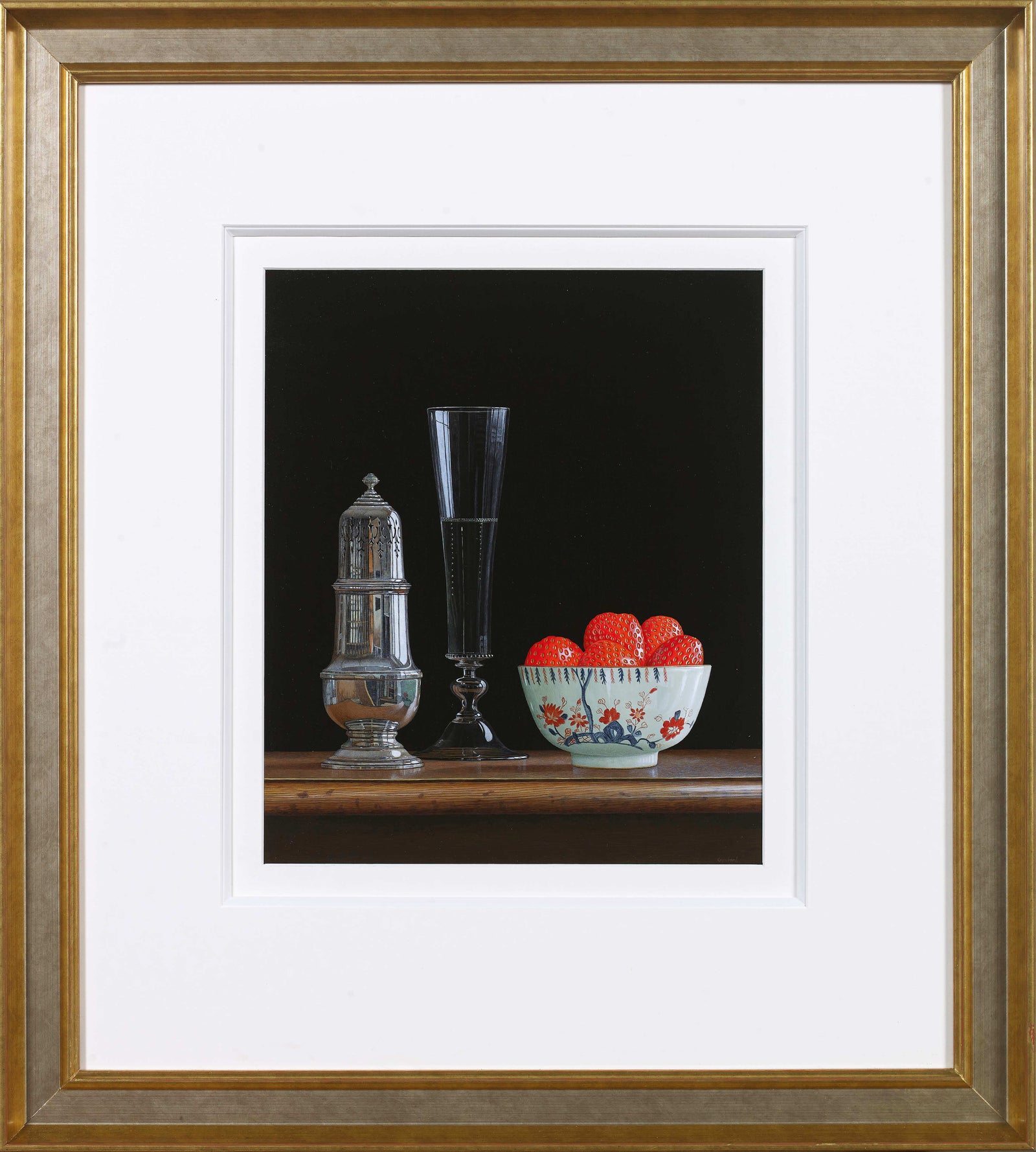 Tim Gustard Sweet Strawberries Traditional Realist Still life Art ...