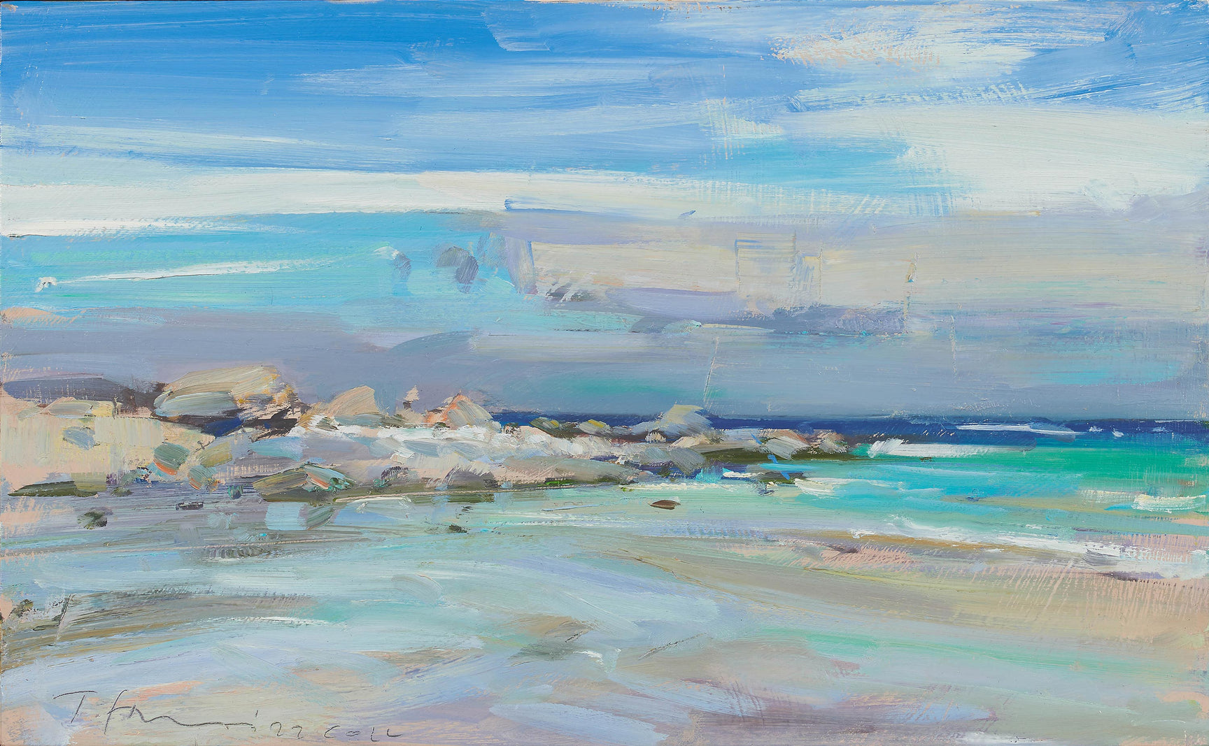 Tom Hoar Contemporary British Artist 'The Conversation, Essaouiraa ...