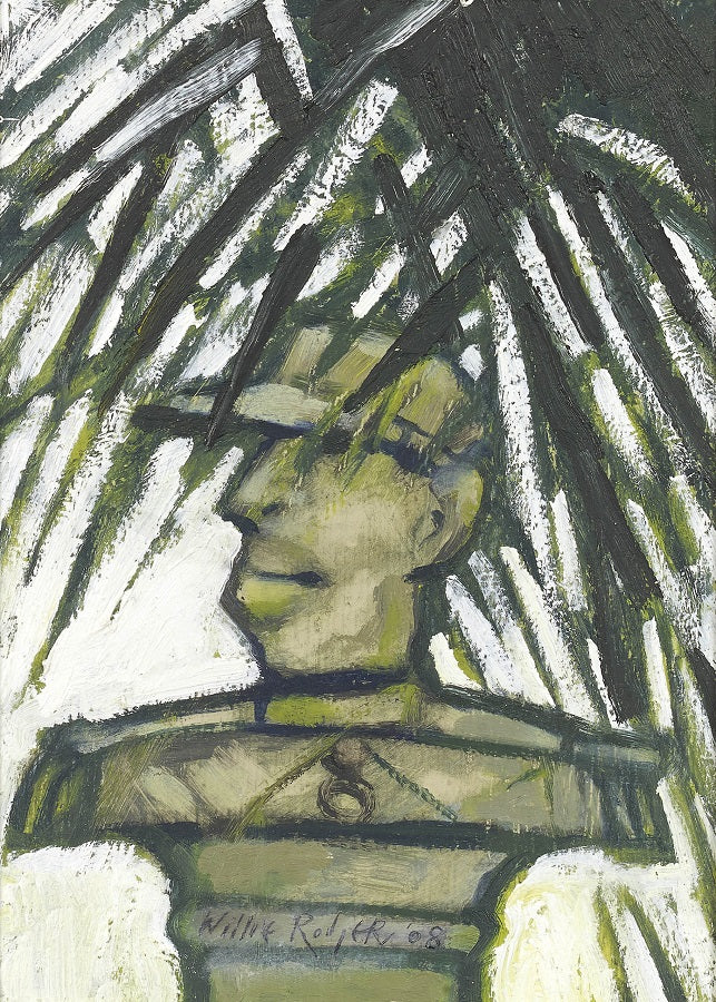 Willie Rodger Artist and Model 20th Century Scottish Art Oil For Sale ...